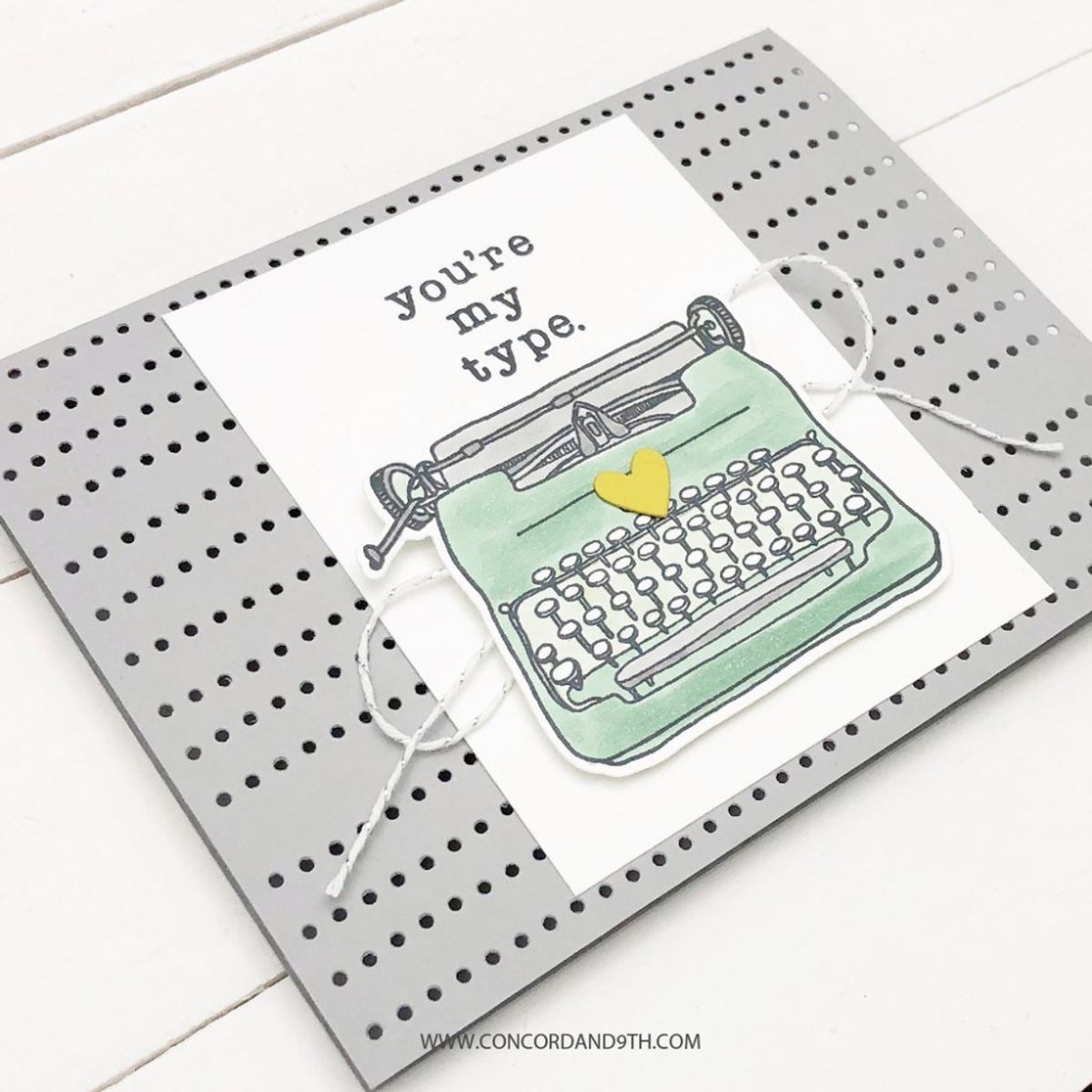 Concord & 9th Sew Striped die - Papiria
